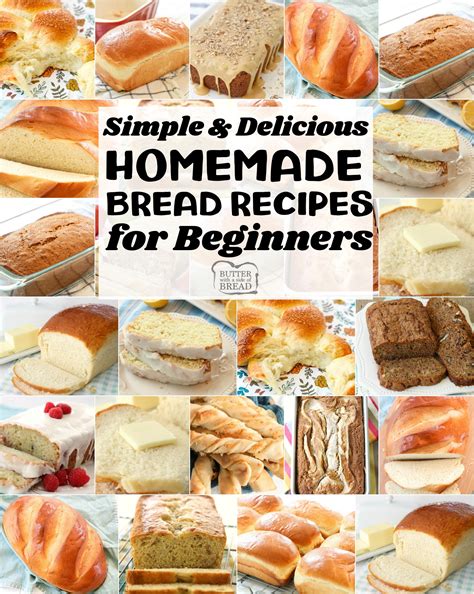 Easy Homemade Bread Recipes For Beginners Nelles Journey