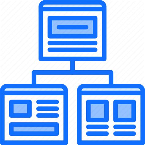 Code Developer Development Programmer Structure Website Icon