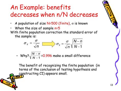 PPT Supplement Finite Population Correction Factor PowerPoint Presentation ID