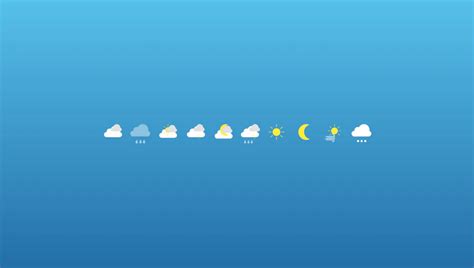 15 Css Weather Icons Freefrontend
