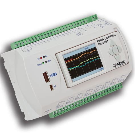 AEMC DL 1081 Data Logger 8 Channel With LCD Display