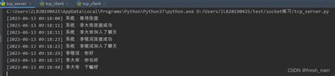 Python套接字二：实现一个服务器和多客户端连接python Socket多客户端连接 Csdn博客
