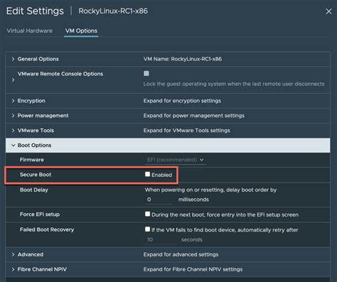 Rocky Linux RC1 On ESXi X86 ESXi Arm