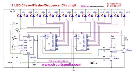 LED SEQUANCER FLASHER