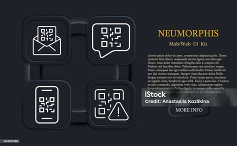 Qr 코드 아이콘 세트입니다 스티커 제품 라벨링 스마트 폰으로 스캔 스캔 아이콘 노트북 스캐너 스캔 구매 구매 쇼핑 기술