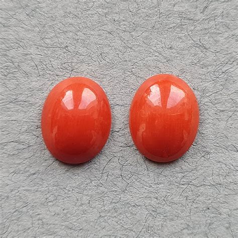 Красные кораллы 3.66ct пара купить в магазине в СПб