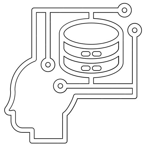 Premium Vector Intelligent Data Vector Icon Illustration Of Data Analytics Iconset