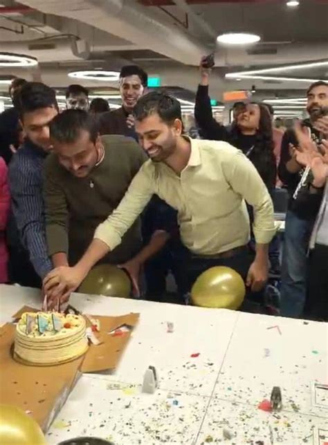 Mohit Rajput On Linkedin Celebration Milestones Teamwork Success Gratitude Cakecutting…