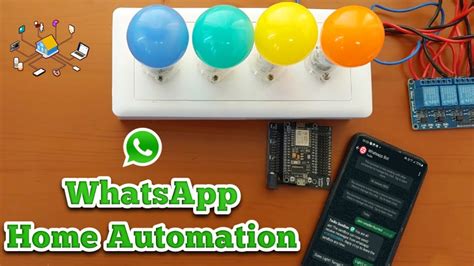 Home Automation With Whatsapp And Esp8266 Step By Step Guide Youtube