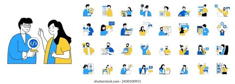 Journalism Concept Mega Set Character Scenes Stock Vector Royalty Free 2514535377 Shutterstock