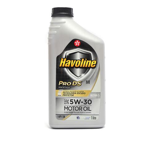 Óleo De Motor 5w30 Havoline ProDs Api Sn Sintético Dexos 2 1Lt em 6x s ...