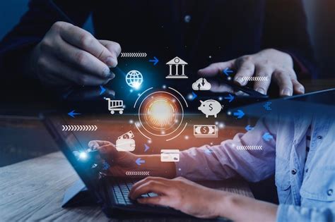 Premium Photo Futuristic Digital Processing Of Biometric Identification Fingerprint Scanner