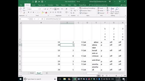 Insert Delete Hide And Unhide Columns And Rows In Excel Youtube