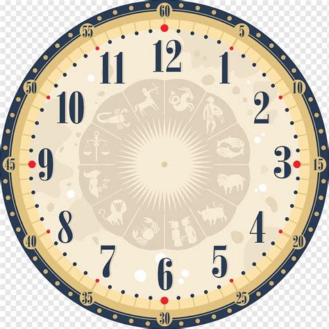 빈티지 원형 시계 배경 Png Pngwing