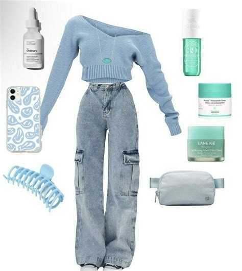 Blue Outfit Inspo For Teenage Girls Cute Casual Outfits For Teens