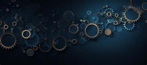 Premium Ai Image Innovation Computer Data Cogs Technology Banner