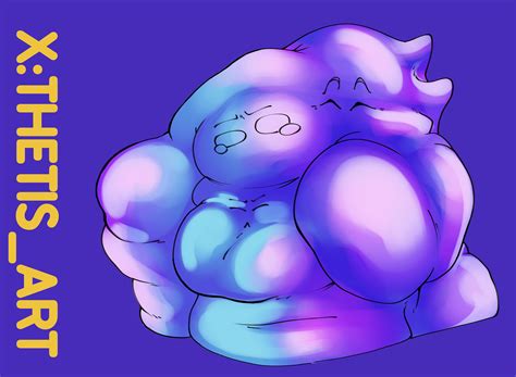 Rule 34 Breast Expansion Ditto Ditto Pokémon Fusion Merging Mtf Transformation Pokemon