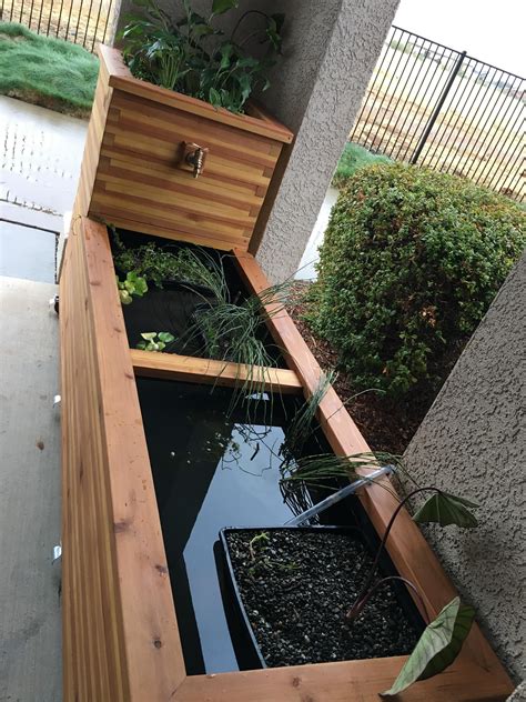 My Container Pond Build R Ponds