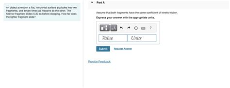 Solved An Object At Rest On A Flat Horizontal Surface Chegg