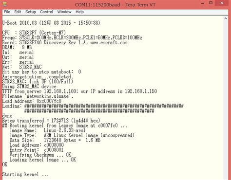 Linux On CortexM3 ARMv7M Mbed