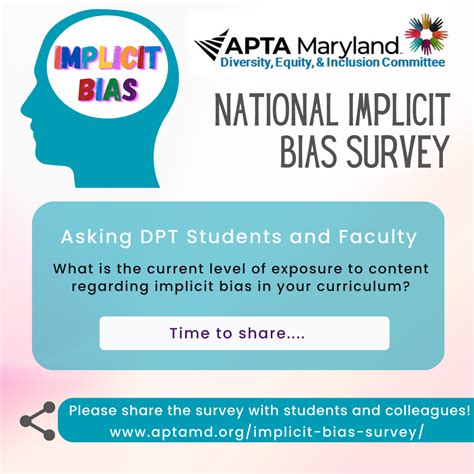 National Implicit Bias Survey APTA Maryland