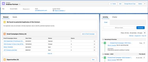 Campaign Layout Fields In Salesforce Help Center