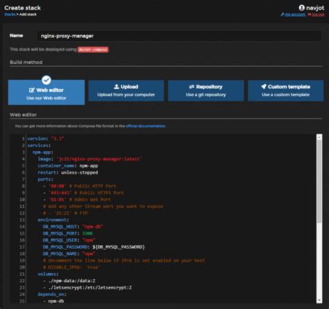 cómo instalar y utilizar portainer para la gestión de docker con nginx
