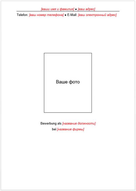 Резюме для работы в Германии примеры правила составления советы на