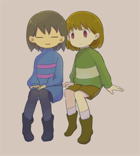 Frisk Chara Undertale персонажи Undertale фэндомы