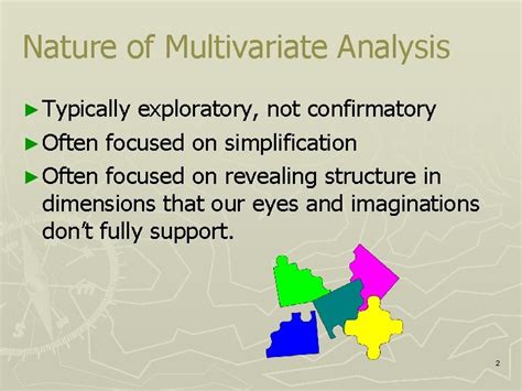 Applied Multivariate Analysis Introduction 1 Nature Of Multivariate