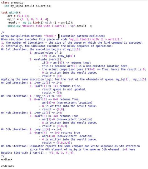 Manjuth N On Linkedin Systemverilog Queues Arrays Arraymanipulationmethods