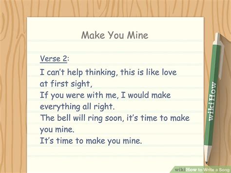 How To Write A Song With Examples