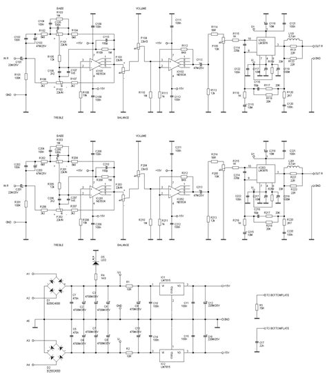 Lm3886 Amplifier Project Tone Controlled Electronics Projects Circuits