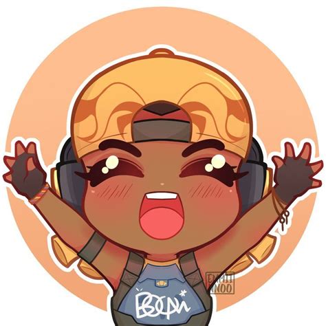 Raze Valorant Chibi Fanart