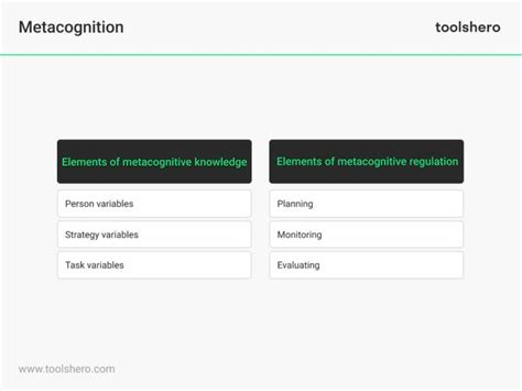 Metacognition Explained Toolshero
