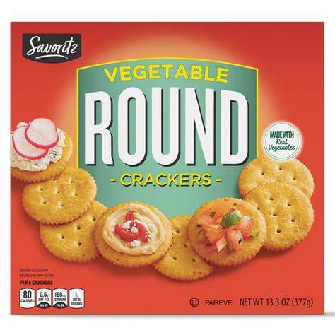 Aldi Savoritz Vegetable Round Crackers Same Day Delivery Or Pickup Aldi