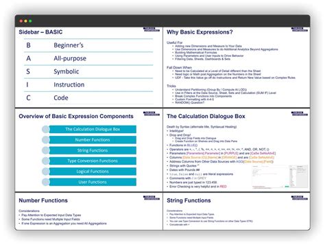 Tableau Date Calculations Cheat Sheet At Elsie Tucker Blog