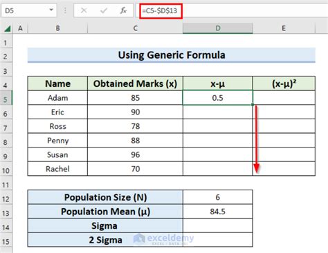 How To Calculate Sigma In Excel Easy Ways ExcelDemy