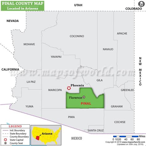 Pinal County Map