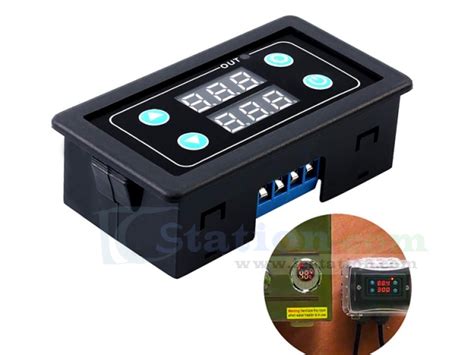 Ac 110v 120v Programmable Digital Cycle Delay Relay Timer Switch Module