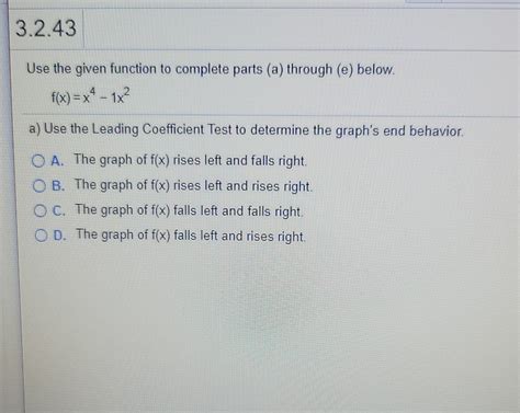 Solved Pm Homework Section 3 2 Save Hor Score 0 Of 1 Pt 1