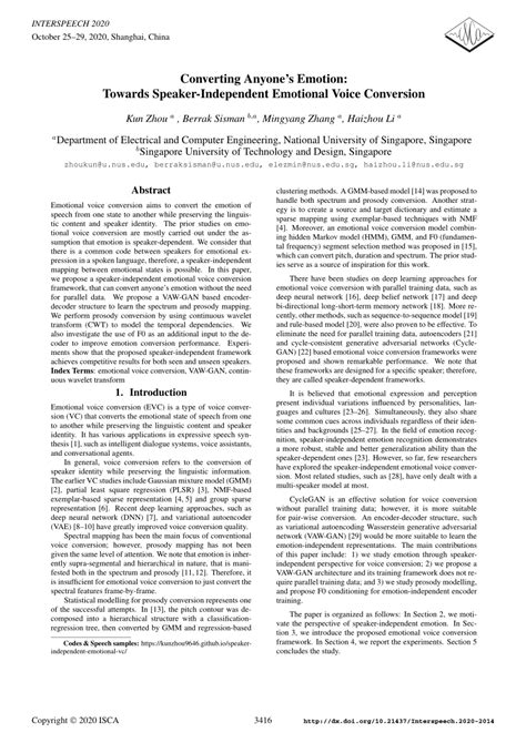 pdf converting anyone s emotion towards speaker independent