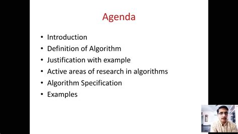 11 What Is An Algorithm Algorithm Specification Youtube