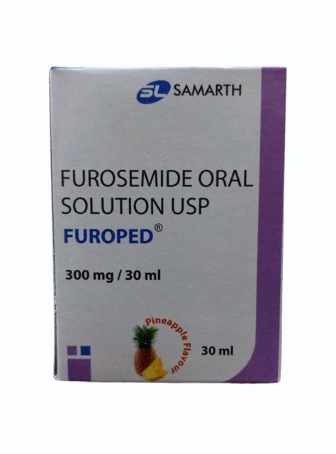 Furosemide Oral Solution Usp At ₹ 92box Furosemide Injections In