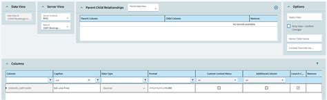 Column Not Showing In Kinetic Gridpersonaliztion Is In Data View Kinetic Erp Epicor User