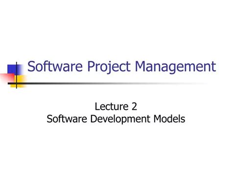 PPT Software Project Management PowerPoint Presentation Free Download ID 1747546