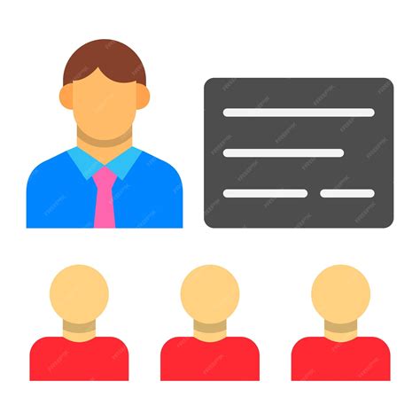 Premium Vector Lecture Icon