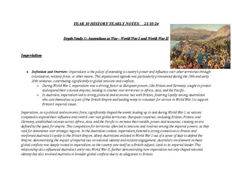 Year 10 History Exam Revision Notes On Wwii Holocaust And Un Year