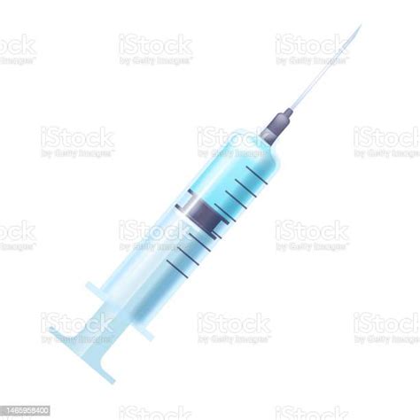 3d 주사기 의료 아이콘 벡터 백신 샷 격리 클립 아트 만화 병원 주입 장비 백신접종에 대한 스톡 벡터 아트 및 기타 이미지 백신접종 3차원 형태 주사기 Istock