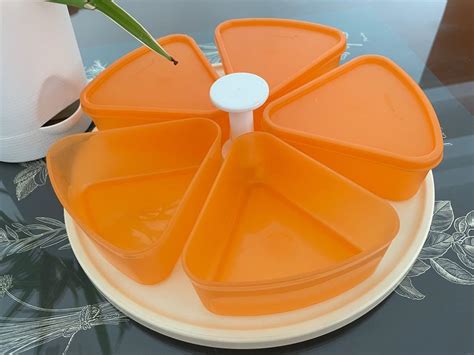 Tupperware Rotating Tray Containers Furniture And Home Living Home Improvement And Organisation